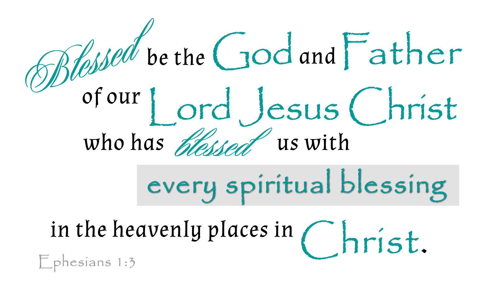 All Those Spiritual Blessings | The Heaton File