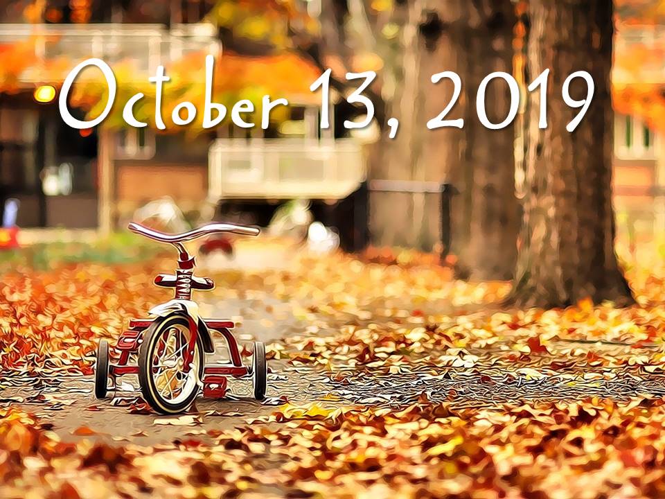 October 13, 2019 | The Heaton File