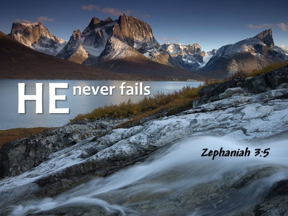 The Lord God Never Fails | The Heaton File