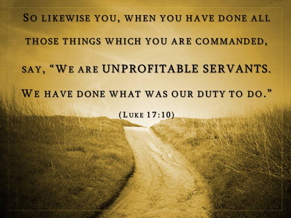 We Are Unworthy Servants | The Heaton File