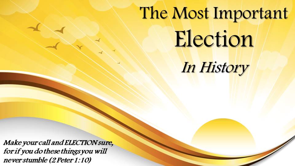 The Most Important Election In History | The Heaton File