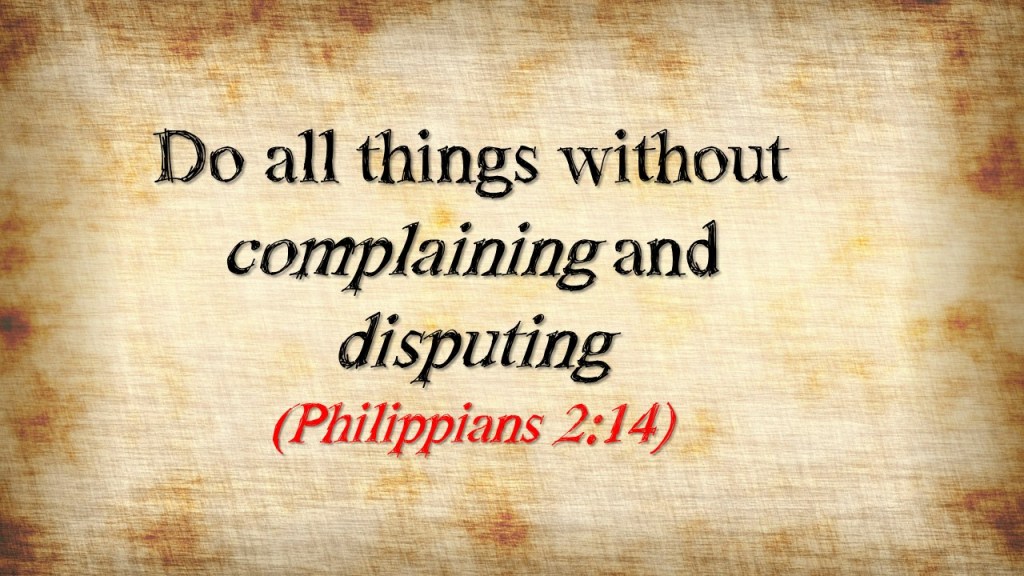 Complaining And Arguing | The Heaton File