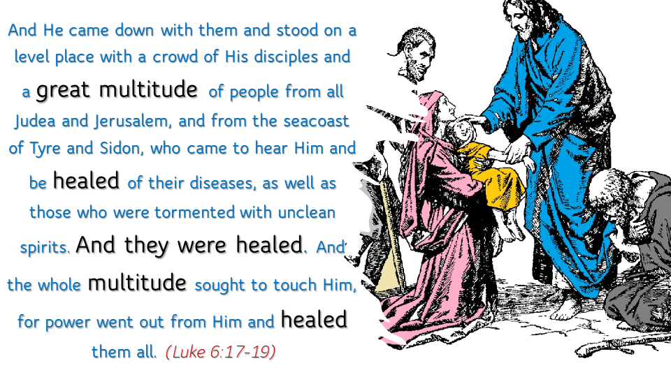 Jesus Healed A Multitude | The Heaton File